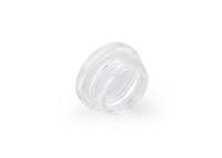 China 5g 7g Cosmetic Glass Jar with CRC Compression Rotation Cap for Storage for sale