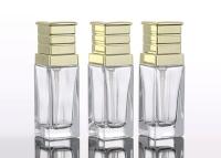China 40ML Square Essence Emulsion Glass Cosmetic Bottles for sale