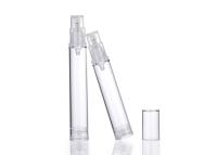China Portable AS Airless Cosmetic Bottles 10ml 12ml 15ml for Lotion Serum Packaging for sale