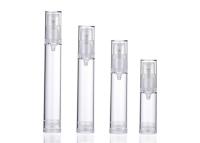 China Portable AS Airless Cosmetic Bottles 10ml 12ml 15ml for Lotion Serum Packaging for sale