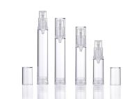 China Portable AS Airless Cosmetic Bottles 10ml 12ml 15ml for Lotion Serum Packaging for sale