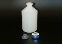 China Rubber Cap 100ml Plastic Vaccine Bottle For Medical Packaging for sale