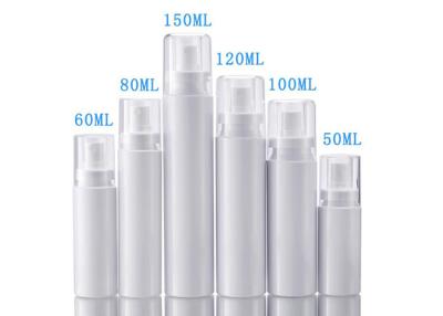 China White Color Cosmetic Plastic Packaging Bottles With Sprayer Pump for sale