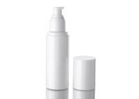 China White 100ml PET Plastic Cosmetic Packaging Bottle with Cap for Skincare for sale