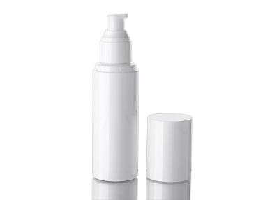 China White 100ml PET Plastic Cosmetic Packaging Bottle with Cap for Skincare for sale