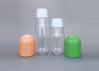 China 60ml Transparent Empty Capsule Spray Bottle Plastic Cosmetic Packaging Custom Logo for sale