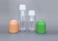 China 60ml Transparent Empty Capsule Spray Bottle Plastic Cosmetic Packaging Custom Logo for sale