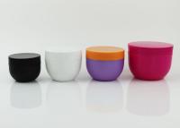 China Custom Colorful Matte PP Plastic Cream Jars 120ML 280ML 500ML for sale