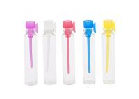 China Portable 1ml 2ml 3ml Perfume Sample Bottle Pearly Luster Surface for sale