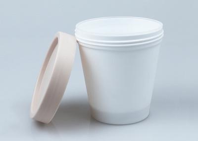 China Unique Shape PET Acrylic Lotion Cream Jar 50g 100g 200g with Lid for Skin Care Packaging for sale