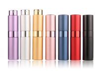China Refillable Travel Perfume Glass Bottle 5ml 8ml 10ml Pump Spray for sale