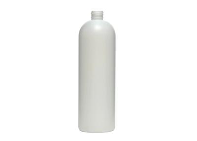 China 16oz 500ml White HDPE Cosmetic Bullet Bottle with Flip Top Cap for sale