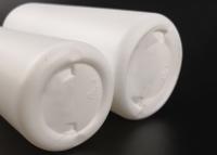 China 16oz 500ml White HDPE Cosmetic Bullet Bottle with Flip Top Cap for sale