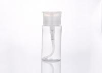 China 150ml PET Plastic Cosmetic Bottle Makeup Remover Container with Customizable Pump for sale