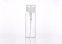 China 150ml PET Plastic Cosmetic Bottle Makeup Remover Container with Customizable Pump for sale