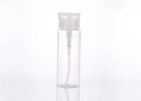 China 150ml PET Plastic Cosmetic Bottle Makeup Remover Container with Customizable Pump for sale