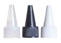 China Plastic Cosmetic Twist Top Cap 24mm 28mm 32mm OEM Custom Lids for sale
