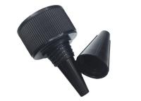 China Plastic Cosmetic Twist Top Cap 24mm 28mm 32mm OEM Custom Lids for sale