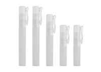 China 5ml 8ml 10ml Frosted PP Perfume Pen Bottle Plastic Cosmetic Spray Bottle for sale
