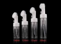 China 100ml Transparent Plastic Foam Pump Bottle For Face Clean Products for sale