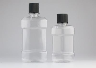 China 180ml 250ml Transparent Plastic Screw Cap Bottles for Cosmetic Washing Packaging for sale
