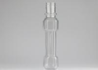 China 180ml 250ml Transparent Plastic Screw Cap Bottles for Cosmetic Washing Packaging for sale
