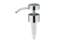 China Customized Hotel Cosmetic Lotion Pump Stainless Steel Shampoo Pump for sale