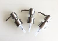 China Customized Hotel Cosmetic Lotion Pump Stainless Steel Shampoo Pump for sale
