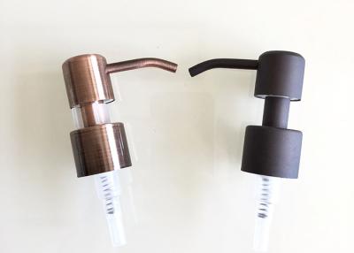 China Customized Hotel Cosmetic Lotion Pump Stainless Steel Shampoo Pump for sale