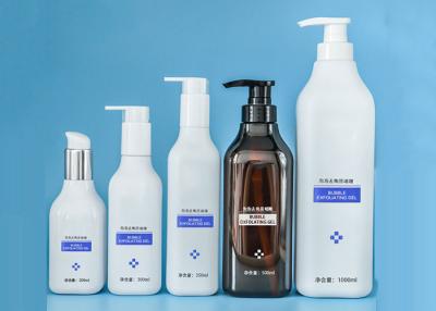 China Square PET Plastic Shampoo Bottle 350ML 500ML 1000ML Customize for sale