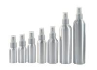 China 50ml 100ml 150ml Aluminum Sunscreen Spray Bottle for Perfume Packing for sale