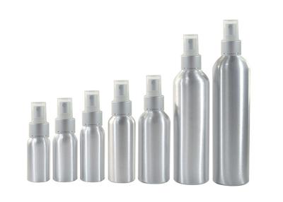 China 50ml 100ml 150ml Aluminum Sunscreen Spray Bottle for Perfume Packing for sale