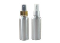 China 50ml 100ml 150ml Aluminum Sunscreen Spray Bottle for Perfume Packing for sale