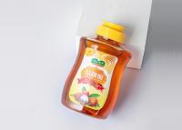 China 18oz 350ml Plastic Cosmetic Bottle with Silicone Valve Cap for Honey Syrup Packing for sale