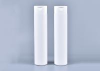 China 300ml HDPE Matte Black Plastic Cosmetic Bottle with Flip Top Cap for sale