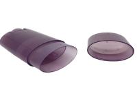 China Empty Cosmetic Packaging PP Oval Shape Stick Deodorant 50g Twist Up Sunscreen Tube Bottle for sale