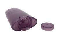 China Empty Cosmetic Packaging PP Oval Shape Stick Deodorant 50g Twist Up Sunscreen Tube Bottle for sale
