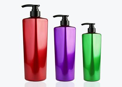 China Custom 500ml PET Plastic Shampoo Bottle with Lotion Pump for Cosmetic Packaging for sale
