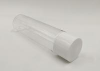 China 100ml Cylinder Plastic PET Bottle With Screw Cap For Cosmetic Packaging for sale