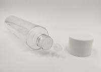 China 100ml Cylinder Plastic PET Bottle With Screw Cap For Cosmetic Packaging for sale