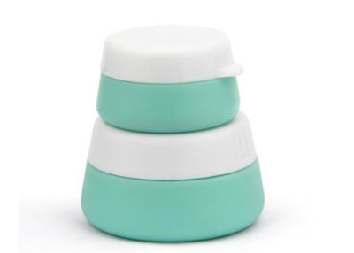 China 30g 50g Custom Color PET Plastic Hand Cream Jar Cosmetic Packaging Container for sale