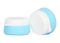 China 30g 50g Custom Color PET Plastic Hand Cream Jar Cosmetic Packaging Container for sale