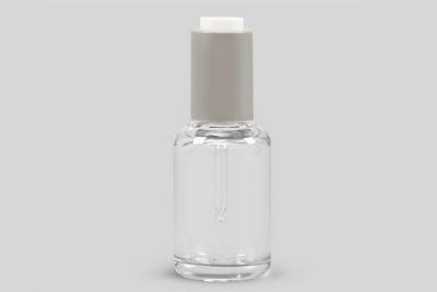 China Transparent 50ml PET Cosmetic Bottle with Flip Top Cap for Shampoo Body Wash for sale