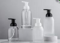 China 250ml 375ml Glass Cosmetic Soap Foam Pump Bottle Recyclable Custom for sale