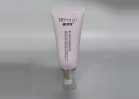 China 100ml Custom Color Plastic Cosmetic Tubes With Lotion Pump for sale
