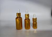 China 10ml 15ml 30ml Amber Glass Dropper Bottles for Essential Oils Cosmetic Packaging for sale