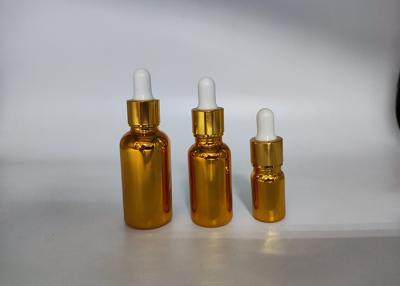 China 10ml 15ml 30ml Amber Glass Dropper Bottles for Essential Oils Cosmetic Packaging for sale