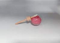 China 2.5ml Empty Lip Gloss Tube Transparent Round Lipstick Container ABS Cosmetic Packaging for sale