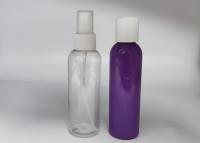 China 80ml PET Cosmetic Bottle with Aloe Gel Press Pump for Cream Packaging for sale