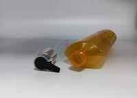 China 230ml PET Boston Shampoo Plastic Pump Bottle With Lotion Pump for sale